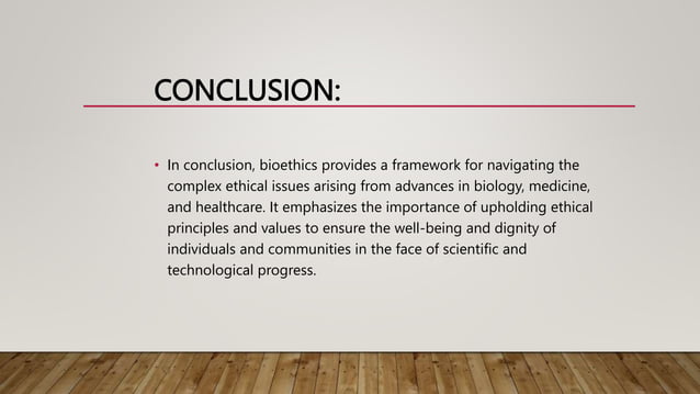 INTRODUCTION TO BIOTECHNOLOGY AND BIOETHICS | PPTX | Medical Health