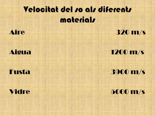 La velocitat del so albert prous i xavier campodarbe | PPT
