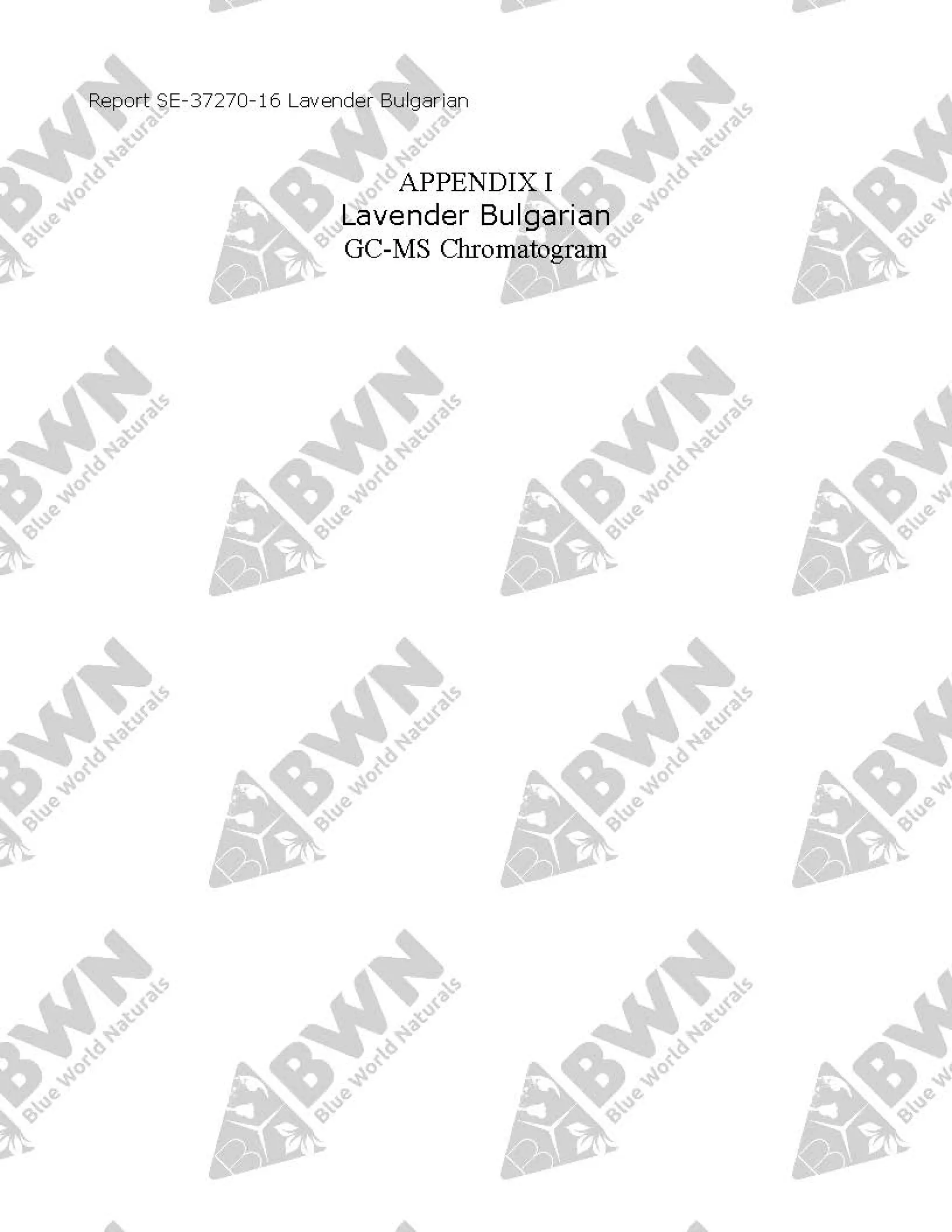 Lavender oil test | PDF