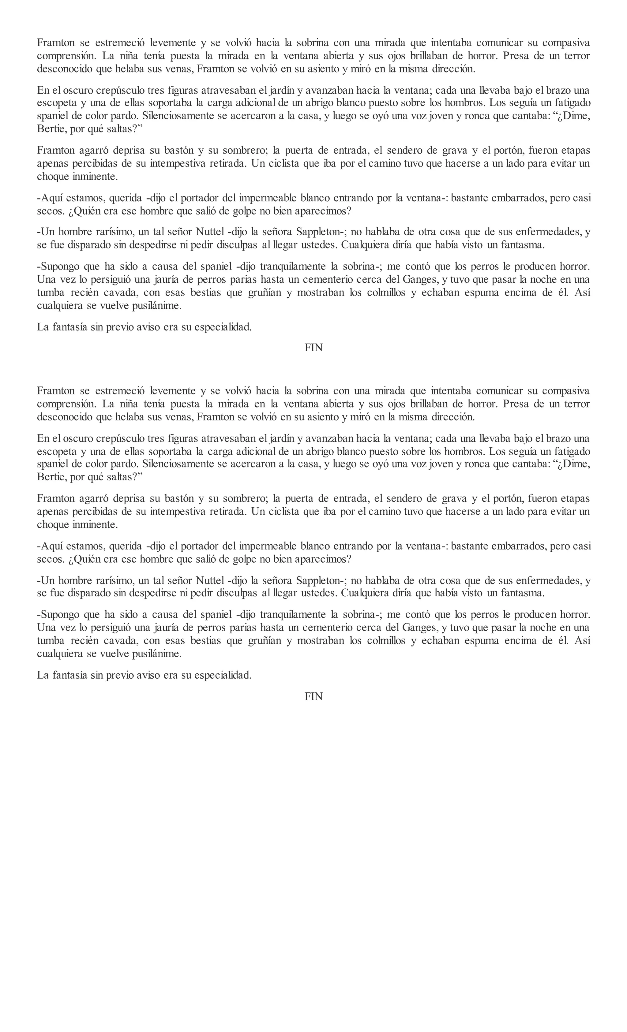 La ventana abierta | DOCX
