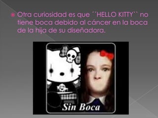 La verdadera historia de hello kitty | PPTX