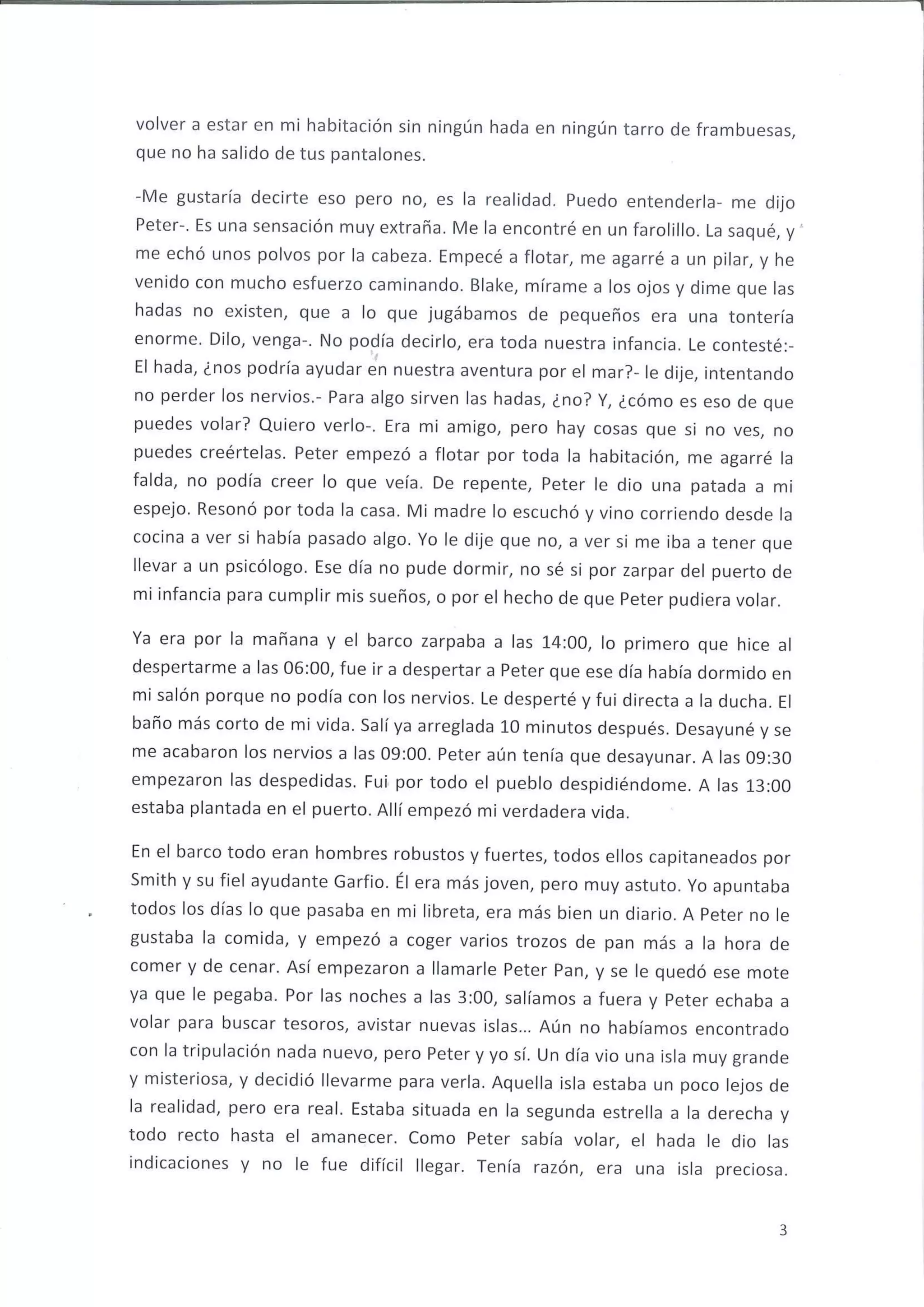 VII Concurso de Contos Os Rosales: "La verdadera historia de Peter Pan ...