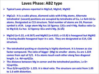 Laves phase Laves phase Laves phase Laves phase | PPT