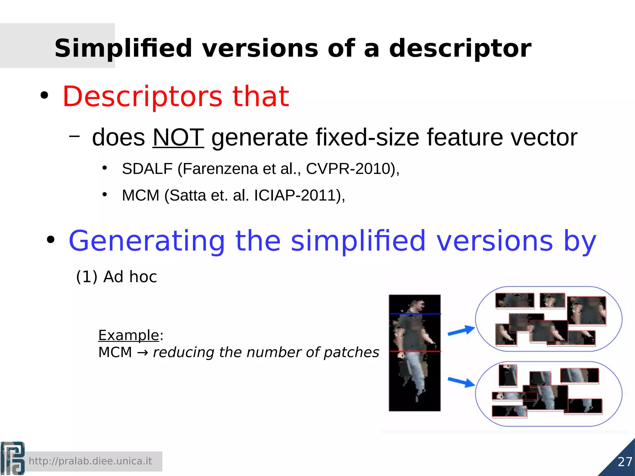 Fast Person Re-Identification for Intelligent Video Surveillance ...