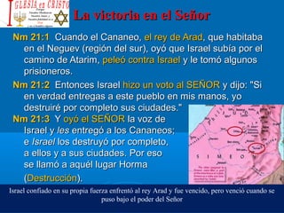 La victoria en el senor | PPT