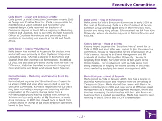 La Vida Corp Presentation Jan2011 | PPT