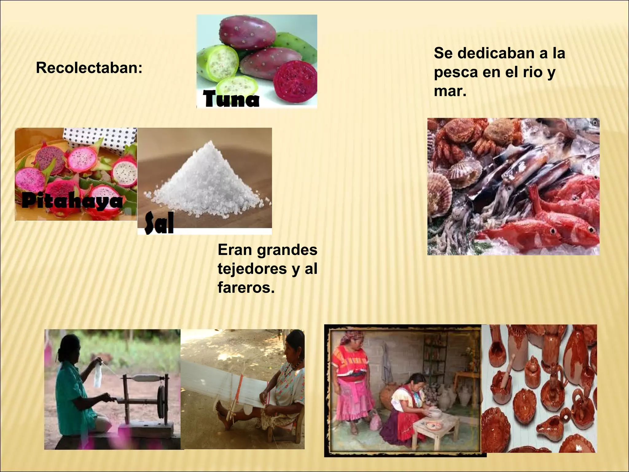 La vida cotidiana de los primeros pobladores de | PPT