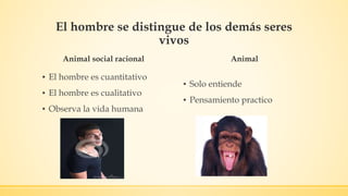 La vida del ser humano en la sociedad | PPTX