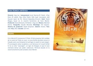LIFE OF PI ACTIVITY PACK | PDF