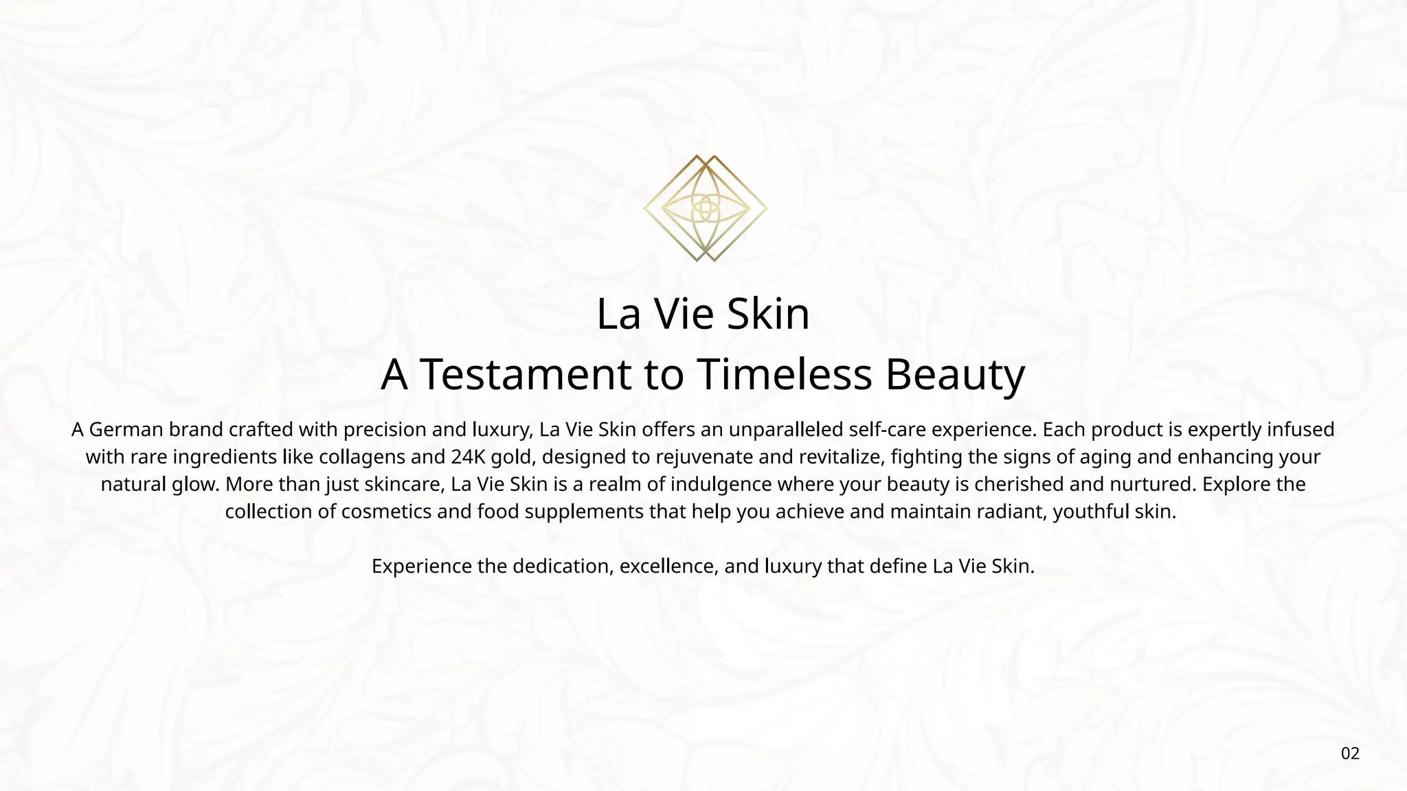 La Vie Skin - Taking Care of Beauty Inside and Out | PPT