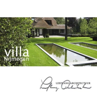 Villa Nijmegen - Leeflang Architectuur | PPTX