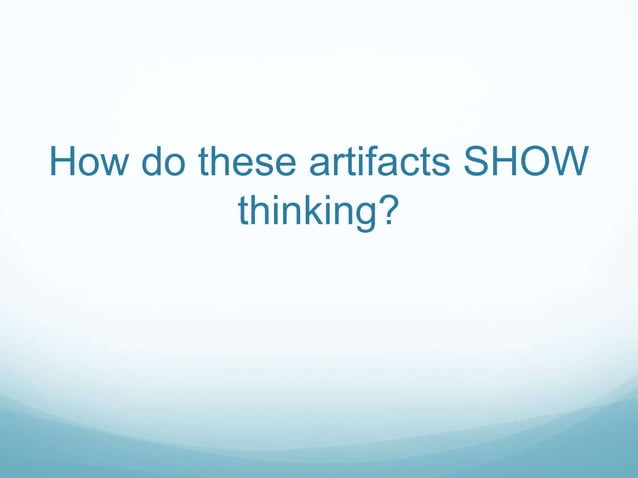 Making Thinking Visible | PPT