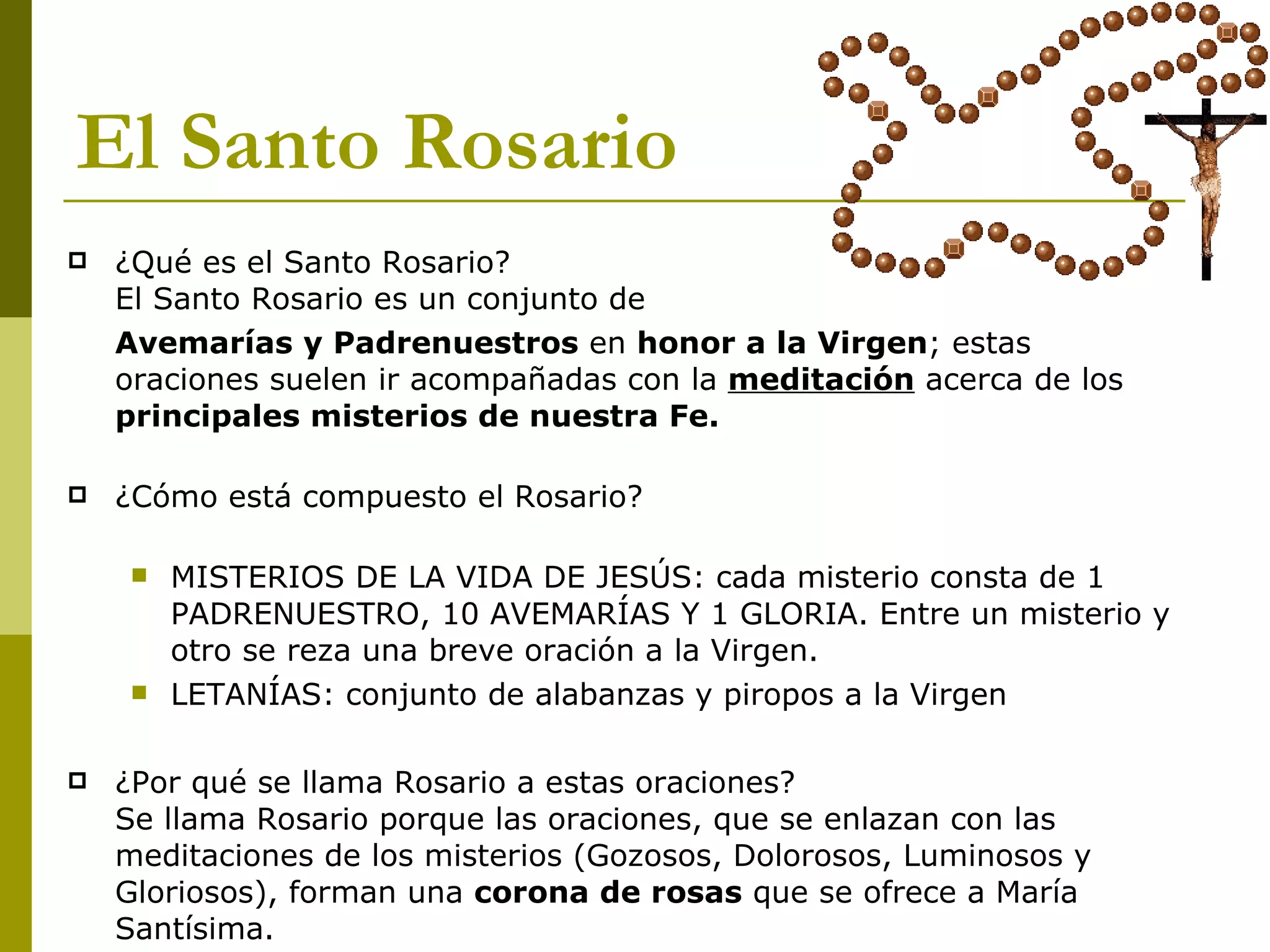 La virgen de guadalupe y el rosario | PPT