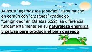La virtud cristiana de la bondad 2018 | PPTX