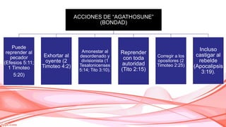 La virtud cristiana de la bondad 2018 | PPTX