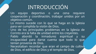 LA VISIÓN DE DIOS PARA LA IGLESIA.gvhhpptx | PPTX