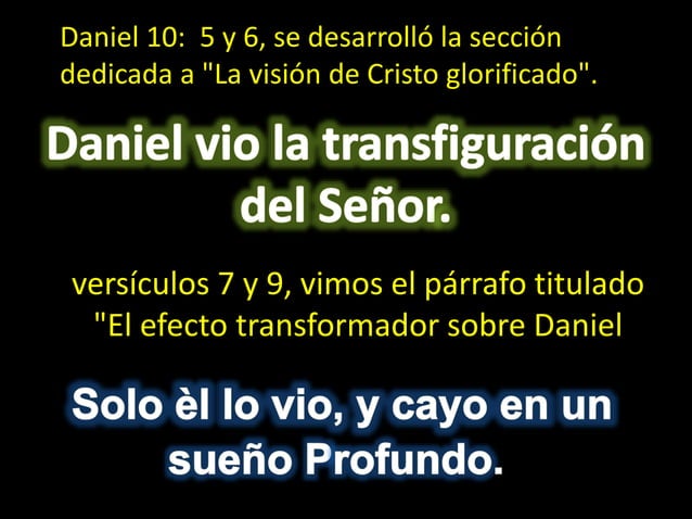 La Vision de Dios | PPTX
