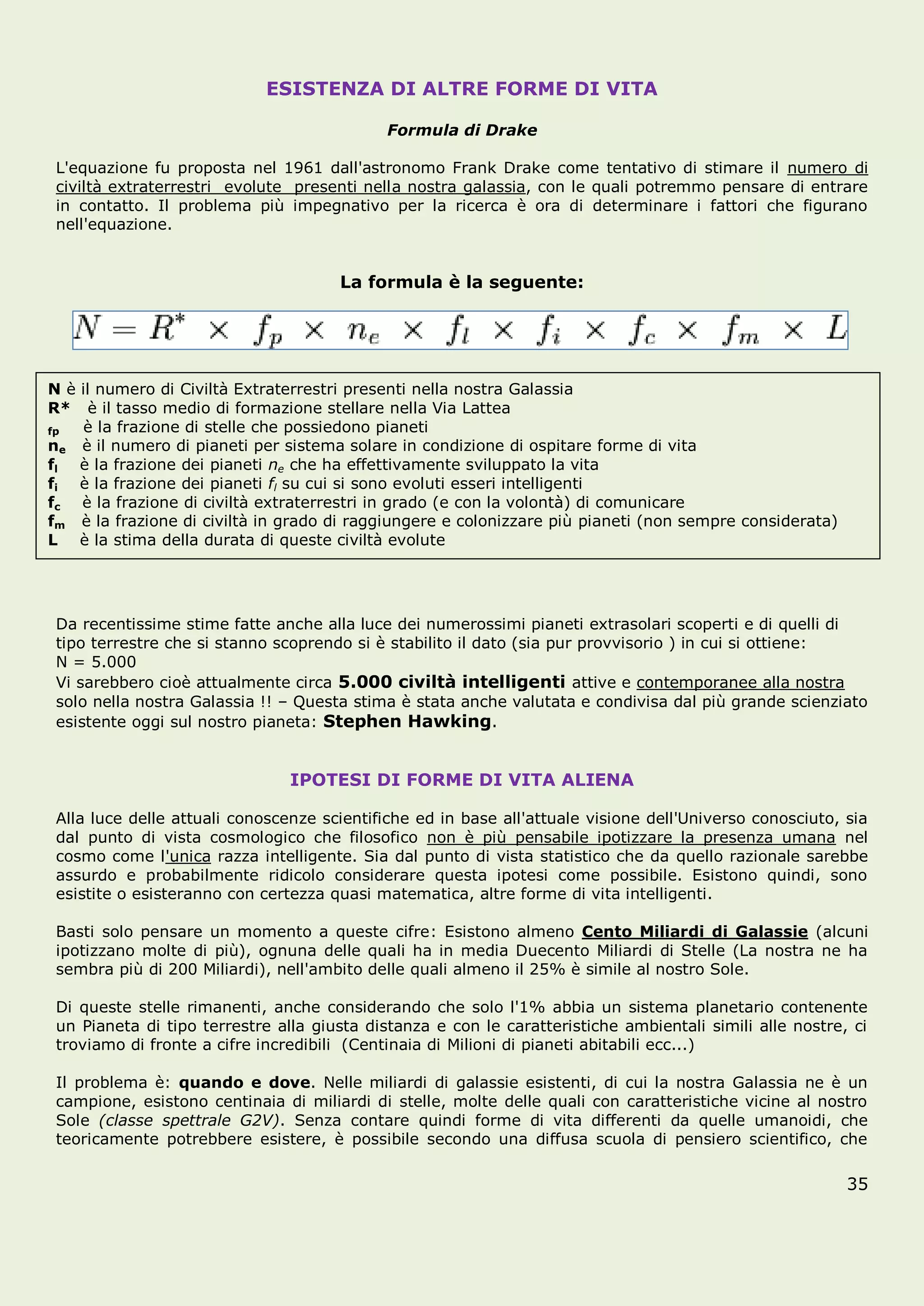 La vita dell'universo | PDF