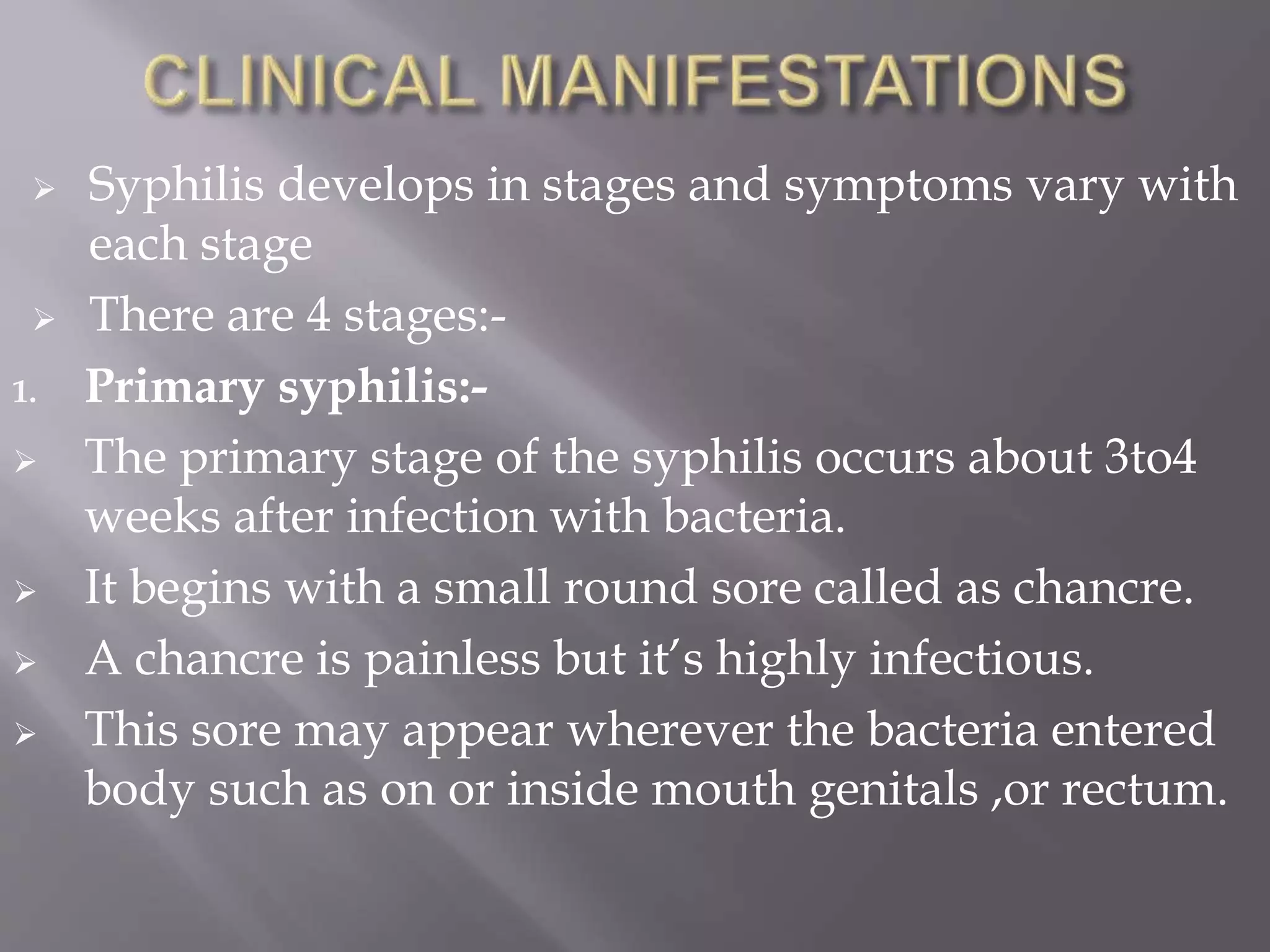 $$ SYPHILIS $$ | PPT