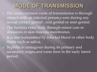 $$ SYPHILIS $$ | PPT