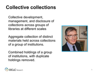 Understanding the Collective Collection: Concepts, Implications, and ...
