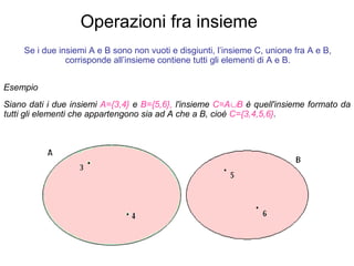 Lavorare con gli insiemi | PPT