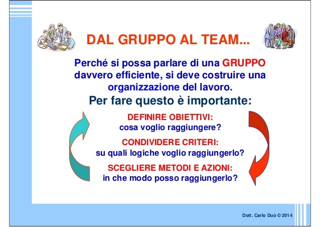 Lavoro di gruppo e gruppi di lavoro: strategie di efficacia e gestion…