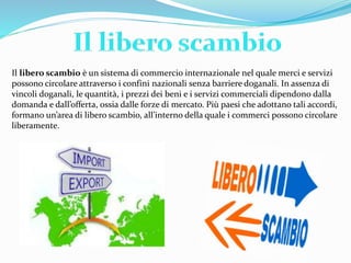 Scambio e politiche commerciali | PPTX