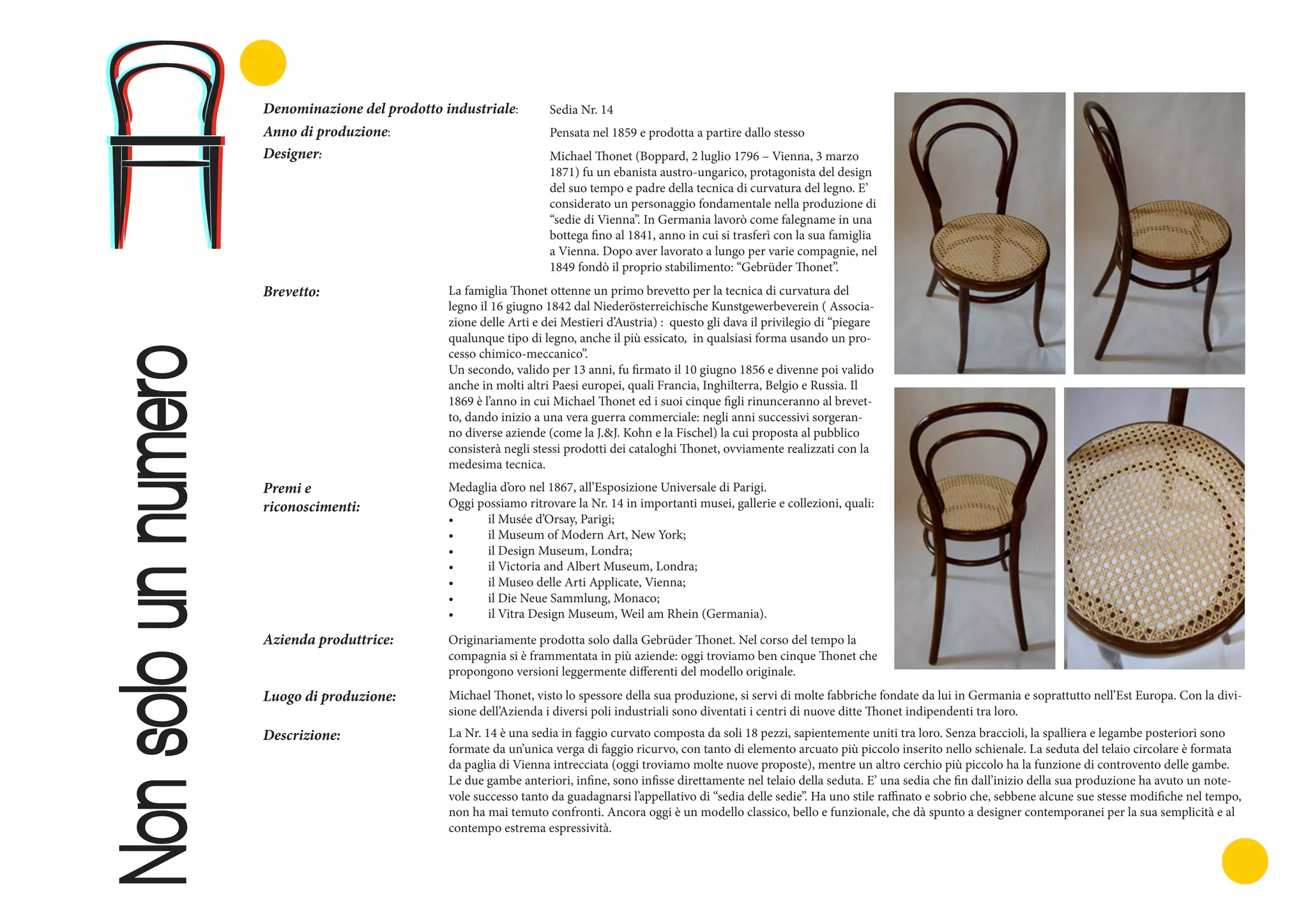 Thonet's Nr 14 - La sedia Nr 14 | PDF