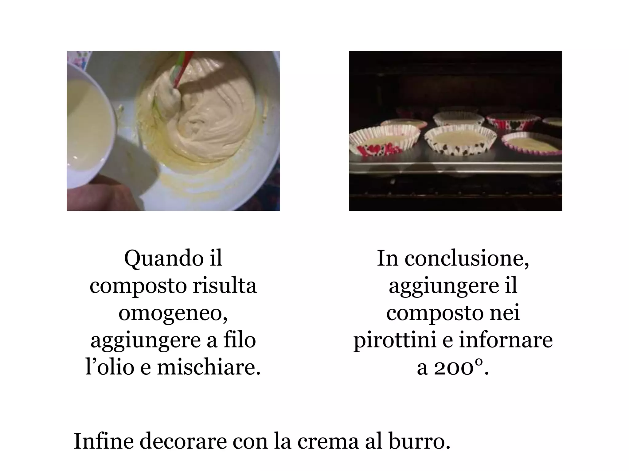 Ricetta Cupcake | PPTX