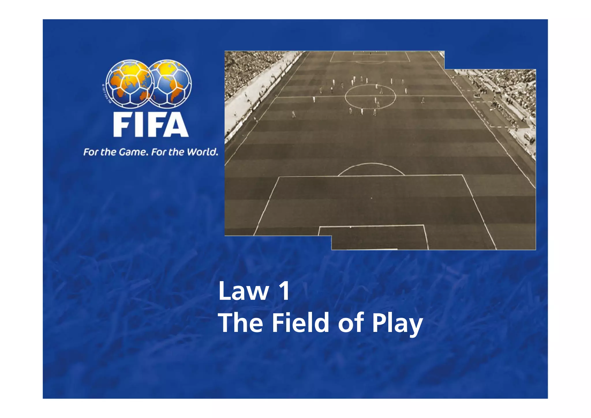 Law 1 The Field Of Play | PDF
