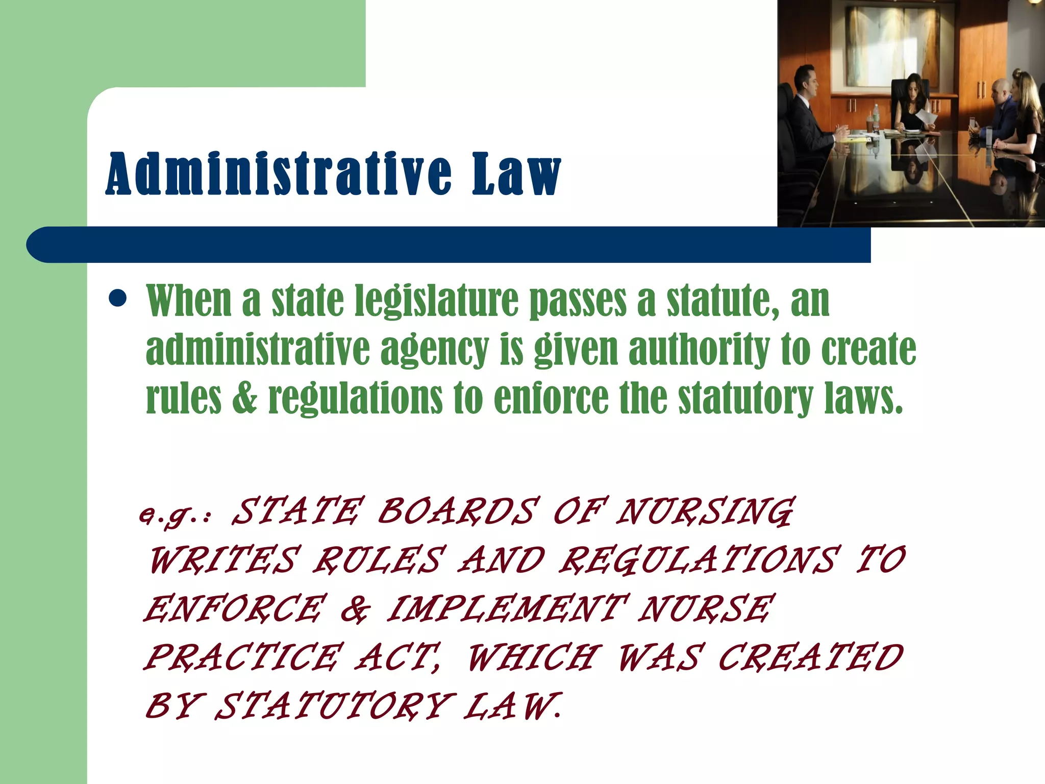 LAW AND NURSING PRACTICE | PPT