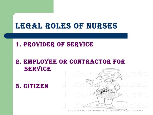 LAW AND NURSING PRACTICE | PPT