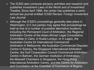 ICSID | PPTX