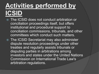 ICSID | PPTX