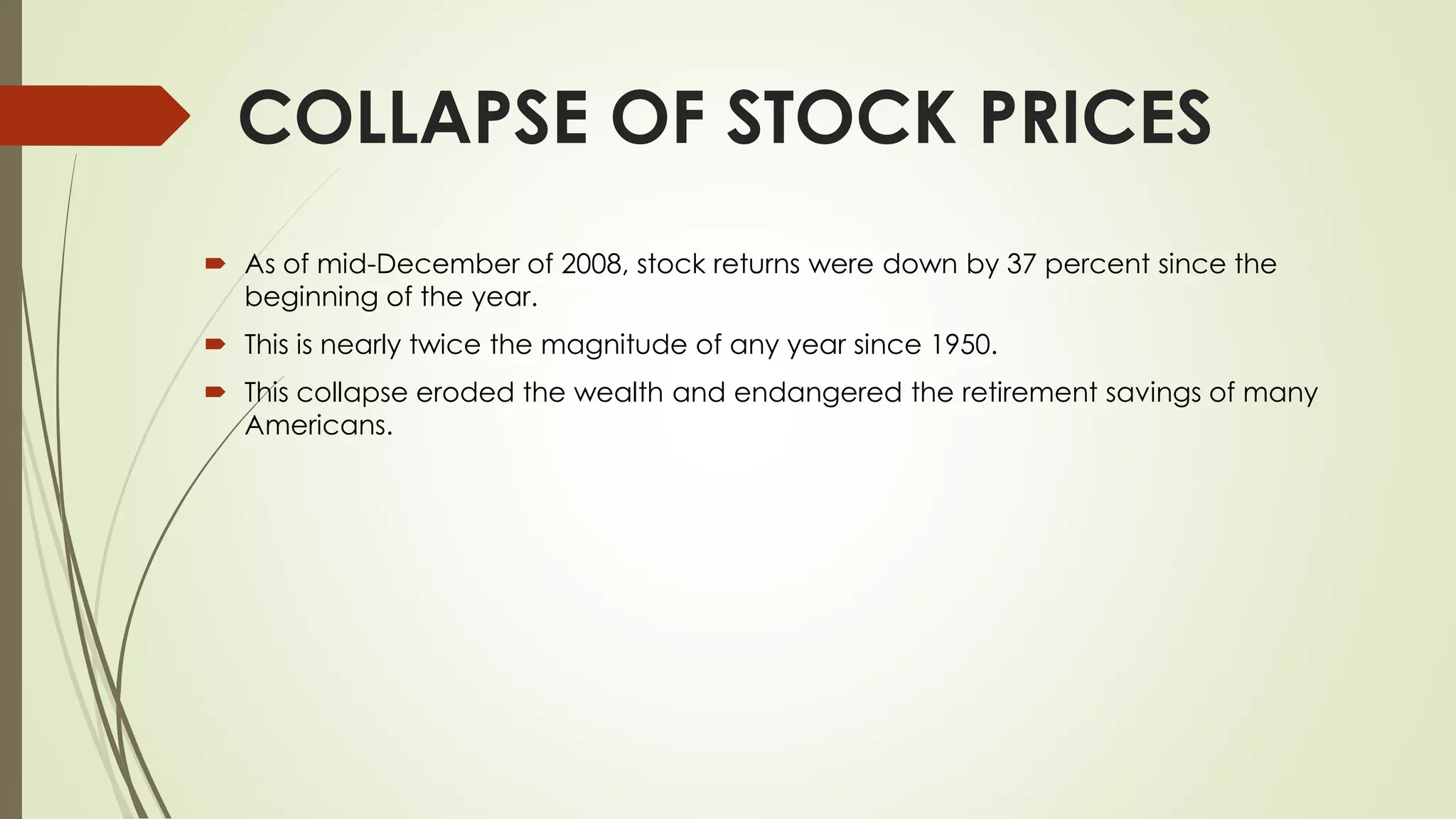 Global Financial Crisis 2008 | PPTX