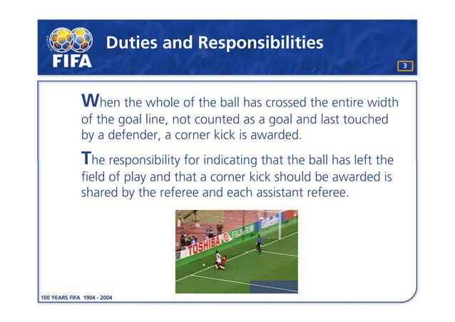 Law 17 The Corner Kick | PDF | Soccer | Sports