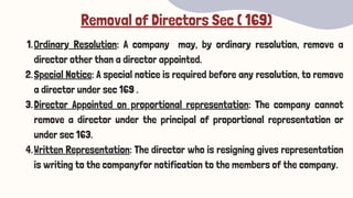 Appointment of directors and disqualification | PDF