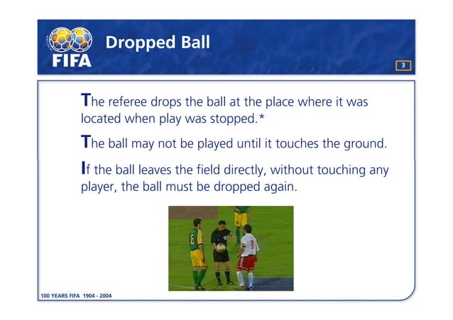 Law 8 The Start And Restart Of Play | PPT