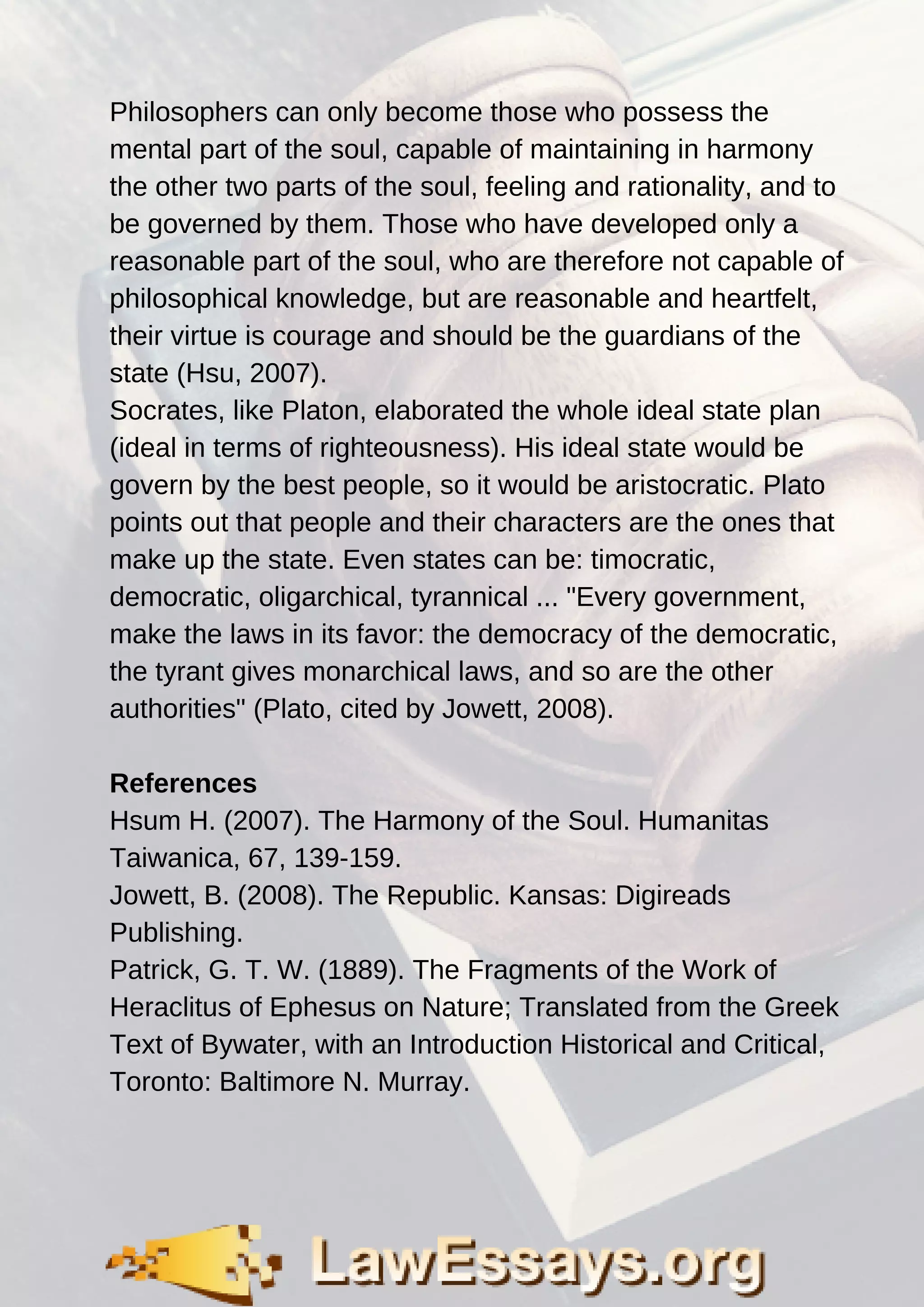 Law and Justice Essay Sample | PDF