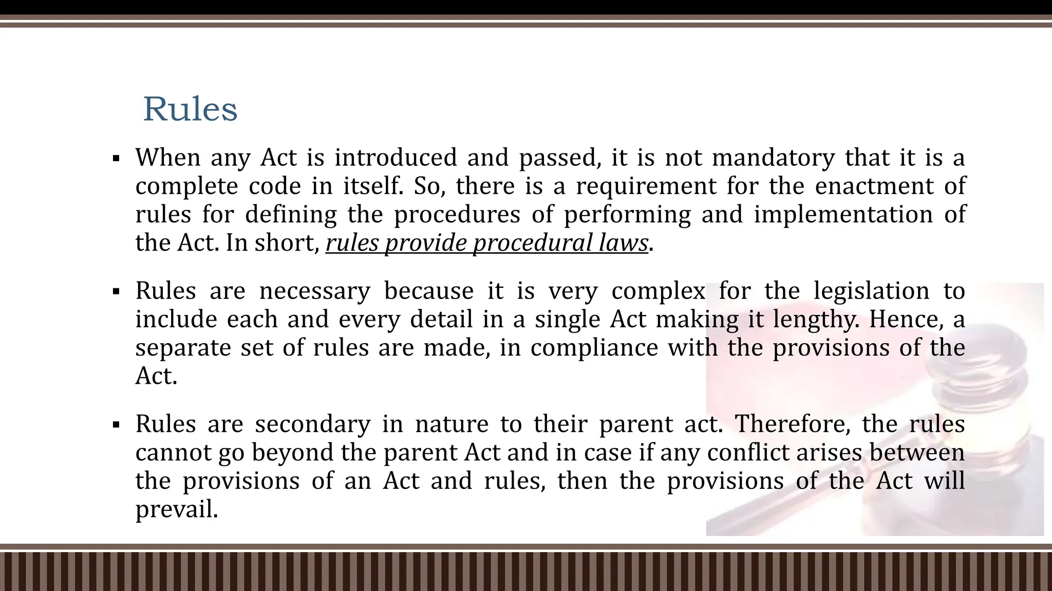 Types and sources of law in planning legilation | PPTX