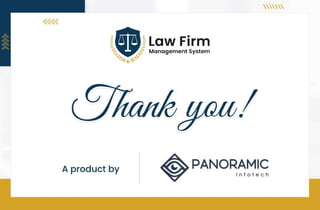 Law Firm Management System - A Complete Web-based Solution | PPT