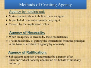 Law of Agency | PPT
