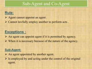 Law of Agency | PPT