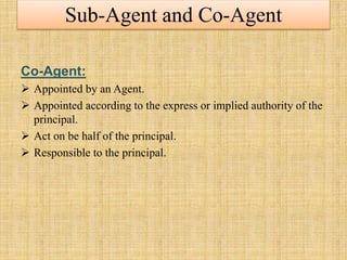 Law of Agency | PPT