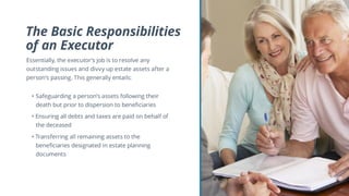 Responsibilities of an Executor | PDF | Personal Finance