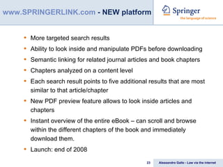 Conference Law Via The Internet | PPT