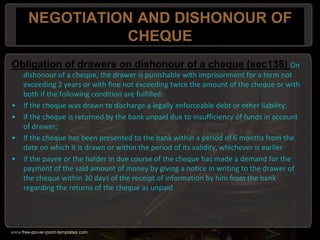 Negotiable Instruments Act, 1881 | PPT