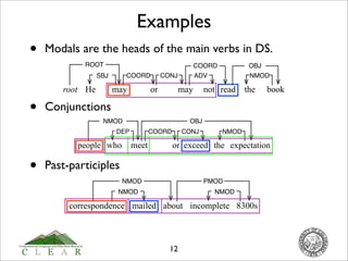 Retrieving Correct Semantic Boundaries in Dependency Structure | PPT