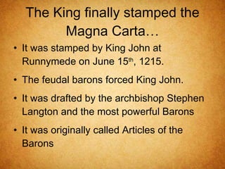 Magna Carta - Alex VardY | PPT